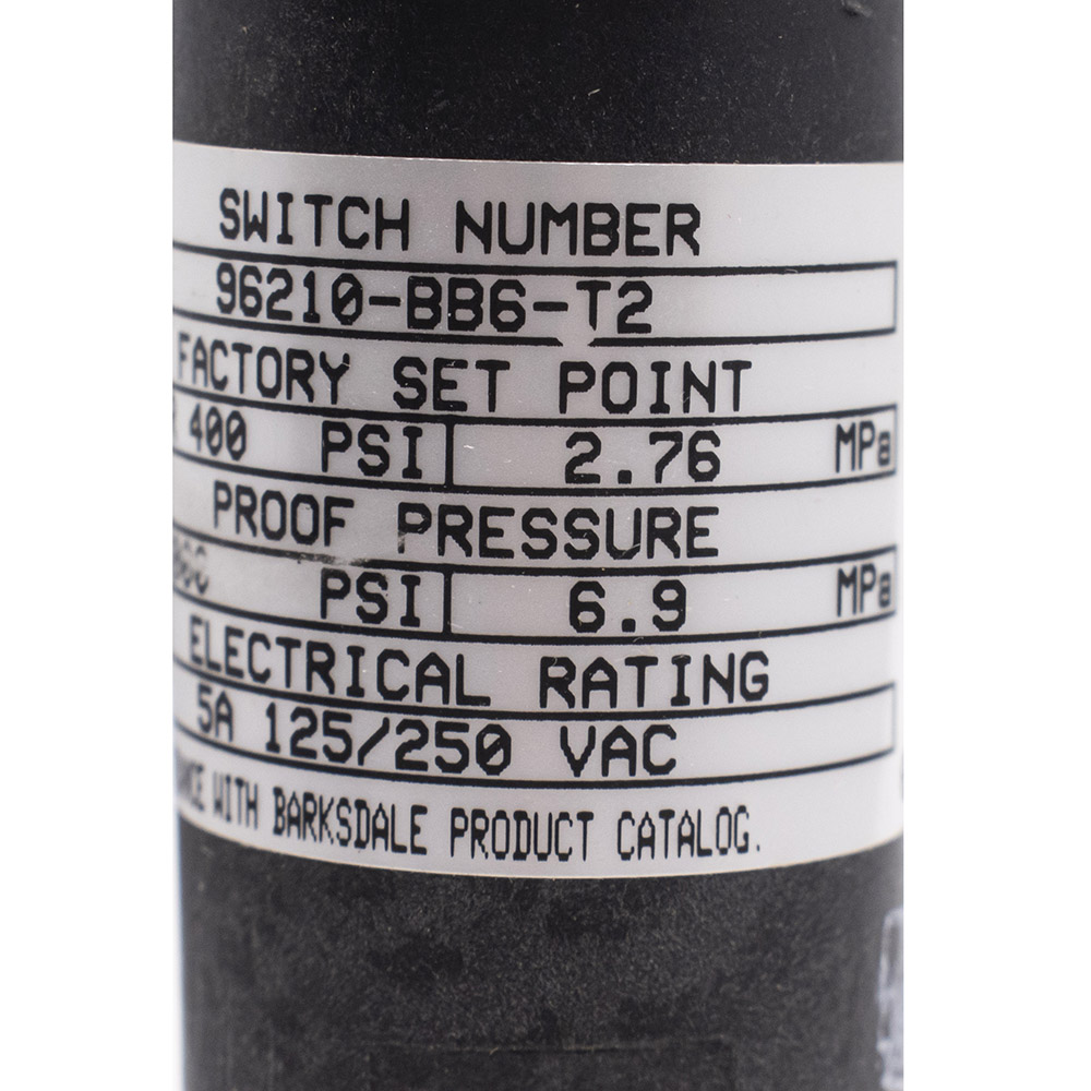پرشر سوئیچ BARKSDALE مدل 96210|پیکاتک