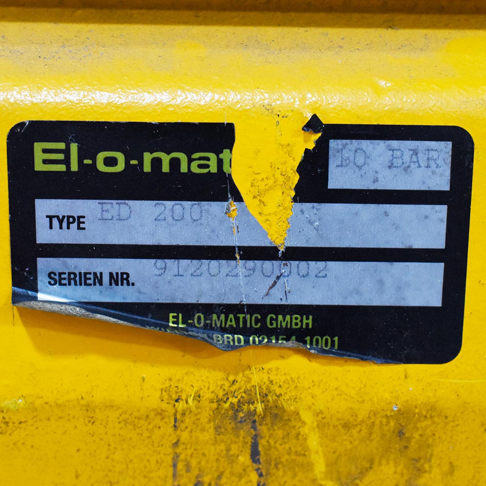 شیر پروانه ای پنوماتیک ELOMATIC سایز "6|پیکاتک