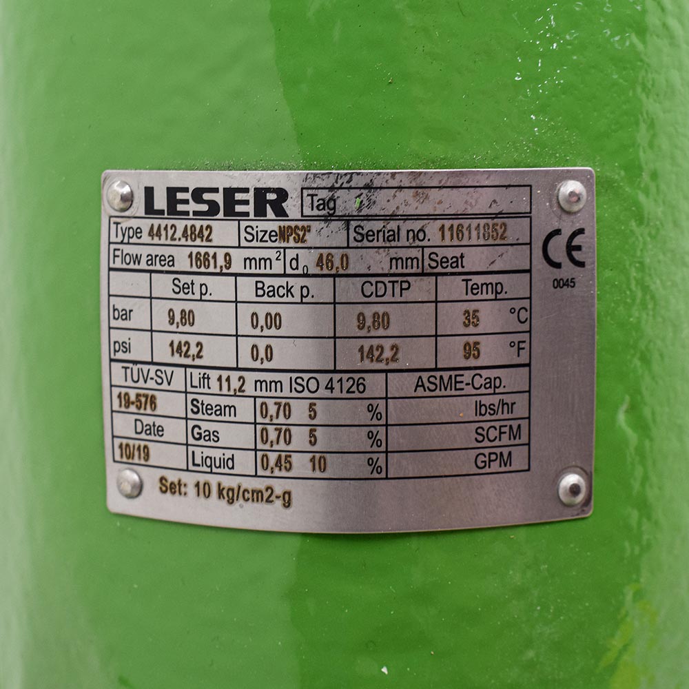 شیر اطمینان LESER سری 441 سایز 3*2|پیکاتک